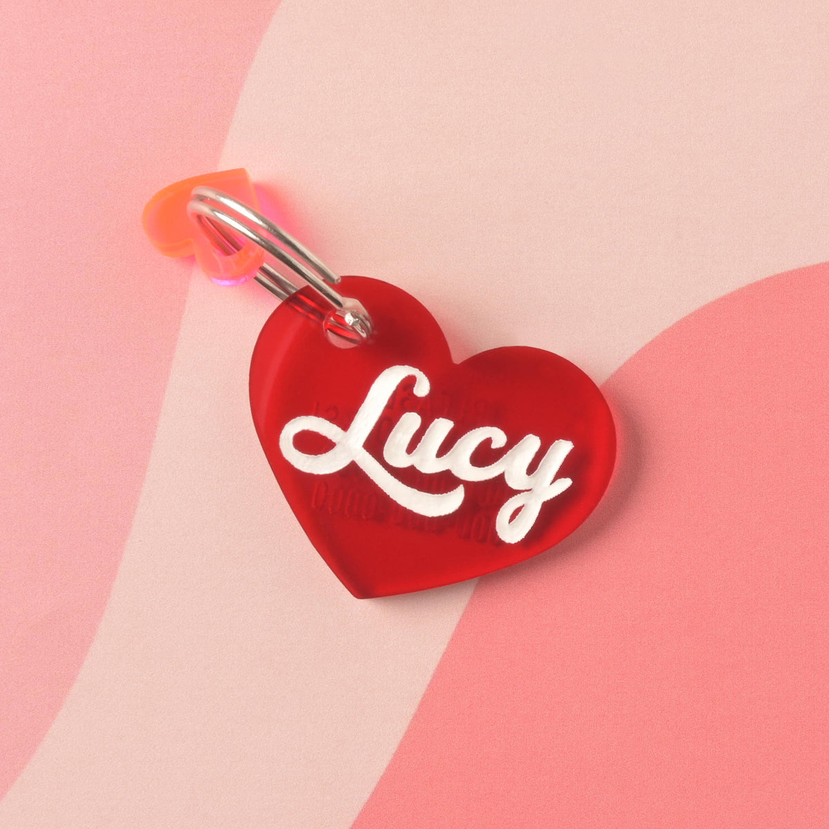 Custom Engraved, Personalized Heart Pet Tag – Em & Me Studio